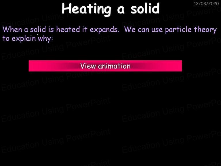 7G Particle Model | Education Using Powerpoint