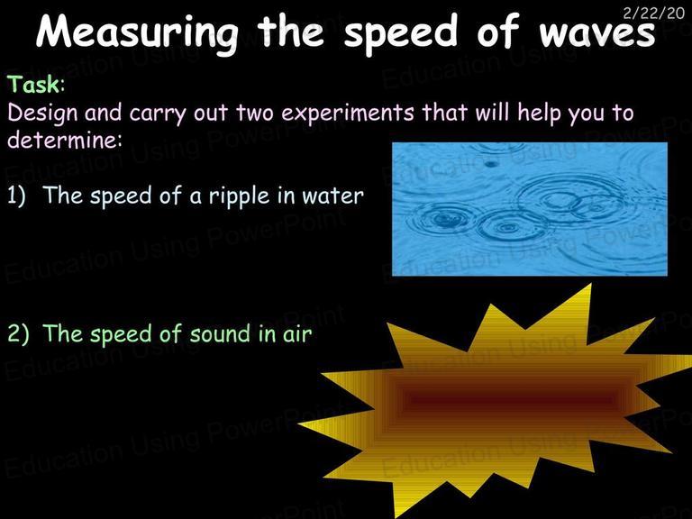 Physics 3 - Waves | Education Using Powerpoint