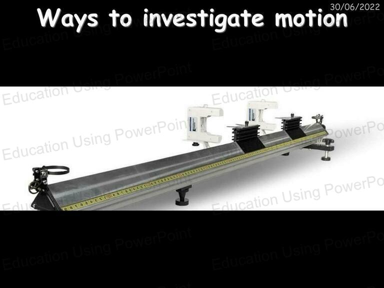 Module 3 - Forces and Motion | Education Using Powerpoint