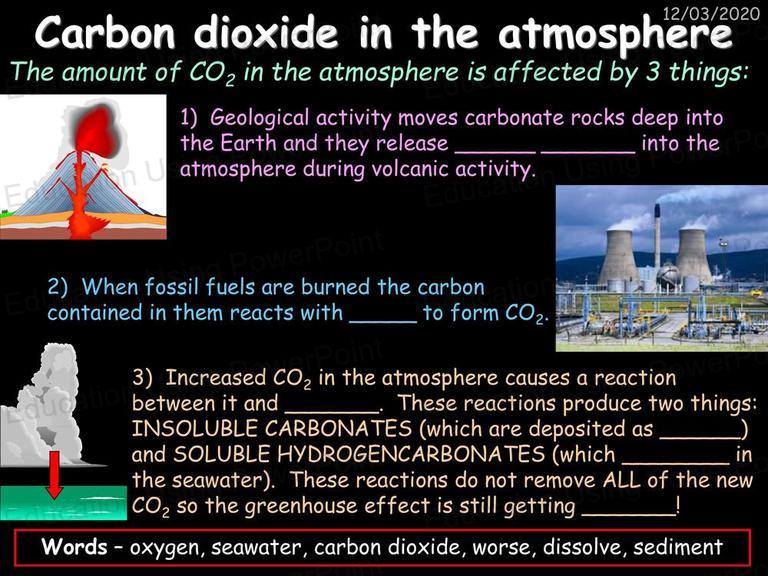Chemistry 1b - Oils, Earth and Atmosphere | Education Using Powerpoint